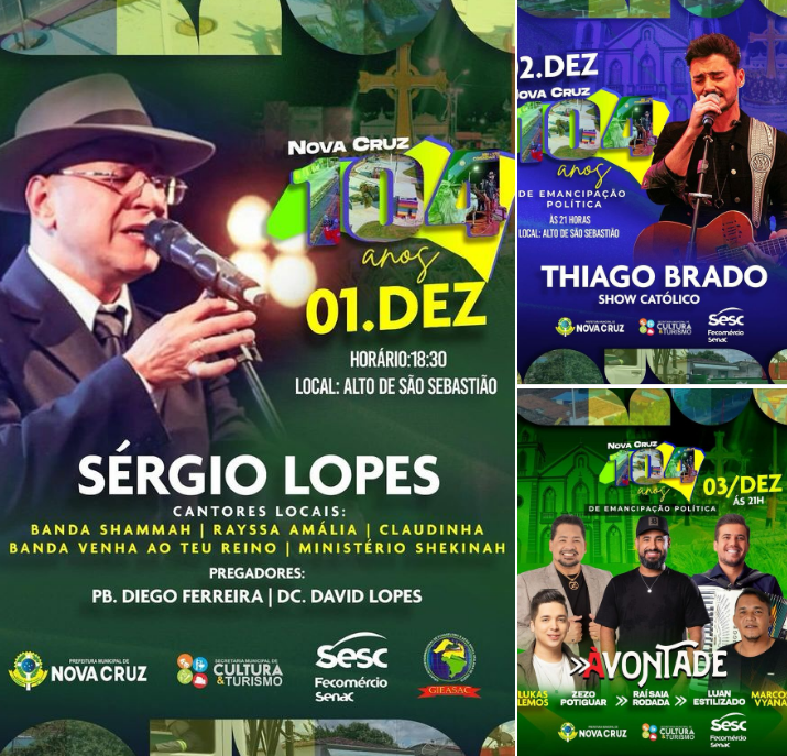 COMEÇA HOJE AS FESTIVIDADES DOS 104 ANOS DE EMANCIPAÇÃO POLÍTICA DE ... COMEÇA HOJE AS FESTIVIDADES DOS 104 ANOS DE EMANCIPAÇÃO POLÍTICA DE ...